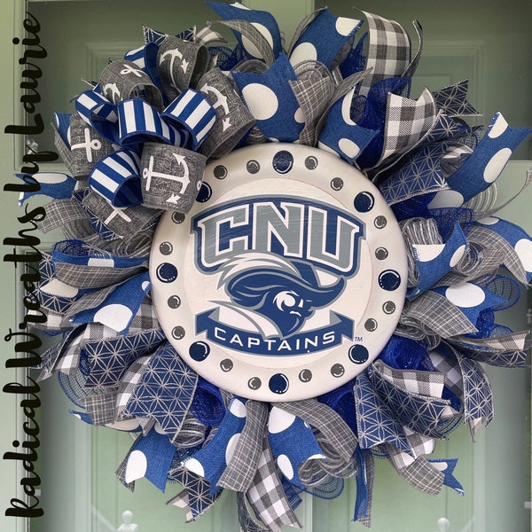 Christopher Newport University Captains CNU Vinyl Mascot Decal Sticker ...