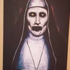 Valak evil Version Painting Replica Print Canvas demon Nun, the ...