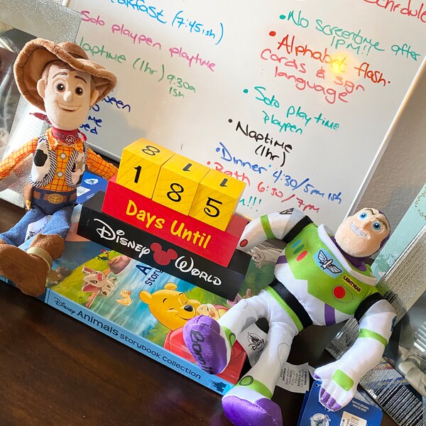 Disney Countdown Blocks - Etsy