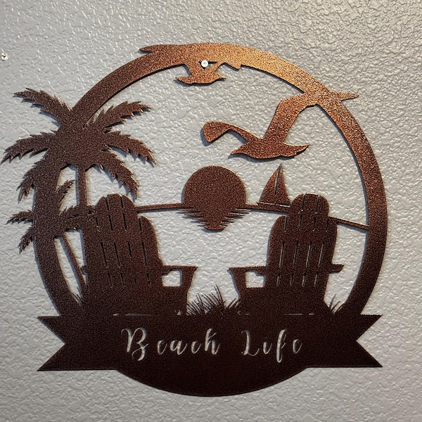 Custom Beach Decor, Nautical Decor, Lake House Decor, Summer Beach ...