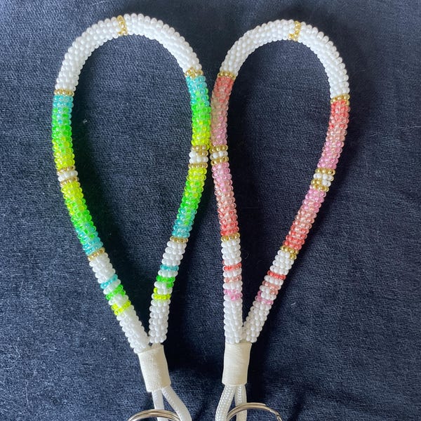 Neon Glows - Native Beaded Wristlet - Etsy