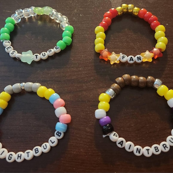 The Bright Lights Inanimate Insanity Kandi Bracelets - Etsy Canada