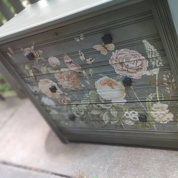 All the Flowers Decor Transfer - Redesign Transfer - Furniture Decor ...