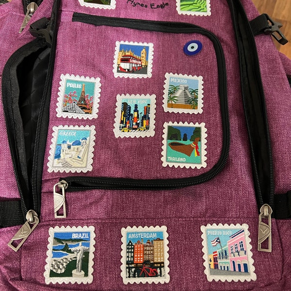 Bali Patch- Indonesia- Travel Patches- Iron on Patch- Traveler Souvenir ...