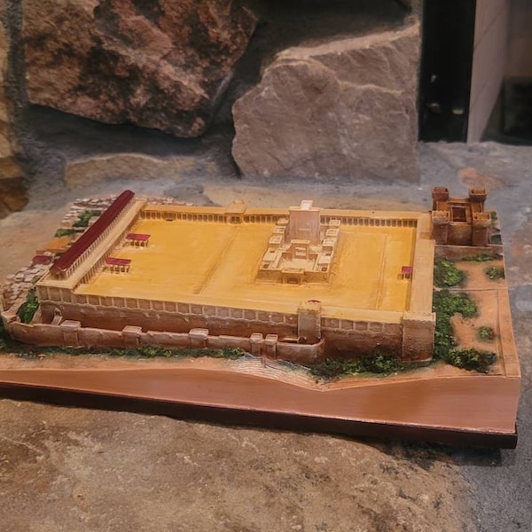 Model of Jerusalem Second Temple-large Size - Etsy