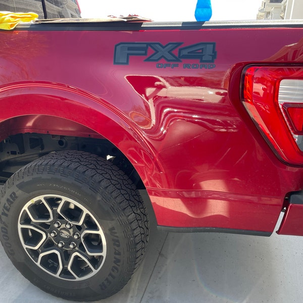 Ford F-150 FX4 off Road Truck Bed Decals – Blackops 4WD | F-150, F-250 ...