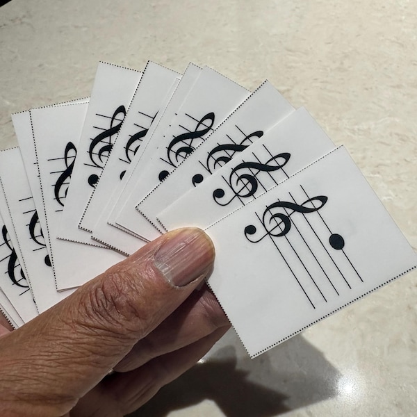 VIOLIN NOTE FLASHCARDS -instant Download, Learn the Violin Notes ...