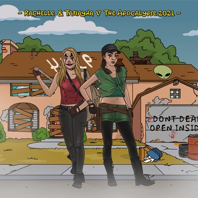 The Moe's Bar Background Crowded Bar Scene, Custom Simpsons Portrait ...