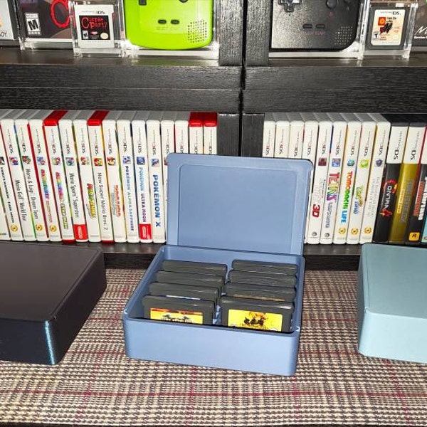 Game Boy Advance Cartridge Storage Boxes - Retro Handheld Gaming ...