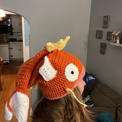 CROCHET PATTERN: Magikarp Slouchy Hat - Etsy