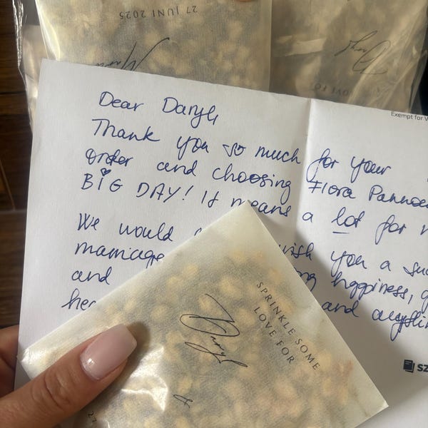 Biodegradable Natural Confetti | Real Flower Confetti | Petal Toss ...