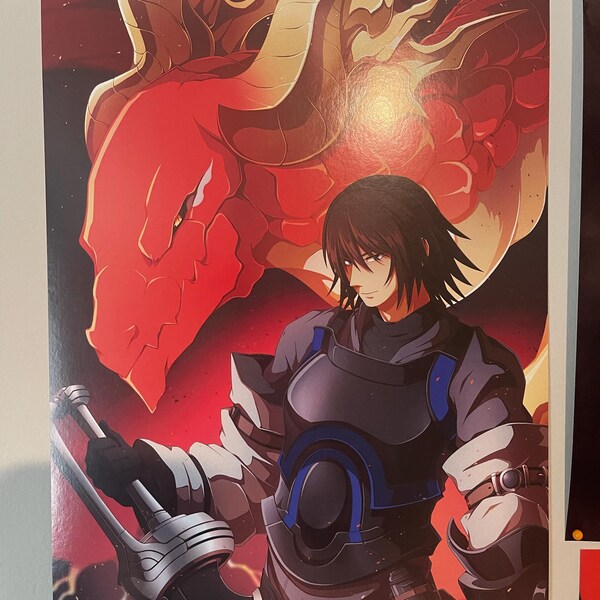 Drakengard Caim Angelus Art Print Unofficial Fan Merch - Etsy