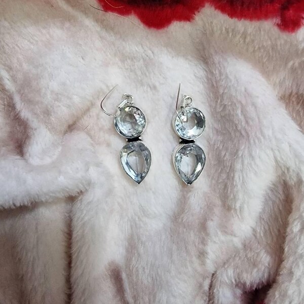 Rainbow Solar Slice Moon & Star Shape Gemstone Pendant, Vintage Style ...