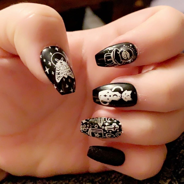Supernatural Magic Nails | Magical Nails | Crystal Ball Nails | Nails ...