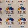 BOGO / Birthday Thank You Stickers / Birthday Stickers Personalized ...