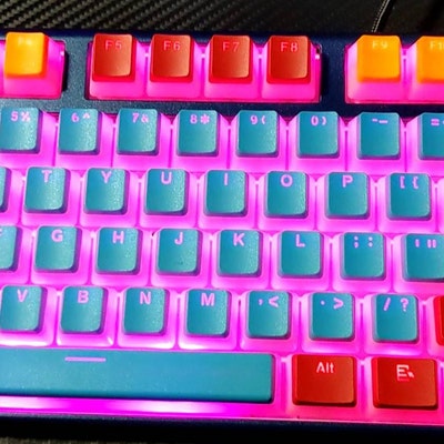 Royal Kludge RK Keycaps Build Your Own 2 Colour Keycap Set - Etsy