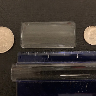 1x2 Clear Glass Tile Shapes for Pendants and Magnets. Annie Howes . 25 ...