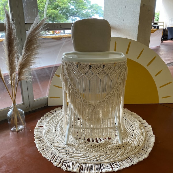 MACRAME PATTERN / Macrame Rug Tutorial / Round Mandala-inspired Rug ...