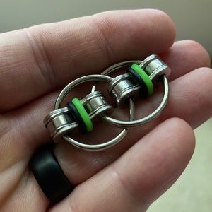 The Wave Bike Chain Link Fidget Toy - Etsy