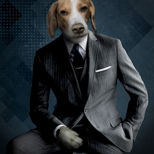 Custom Pet Mugshot Custom Pet Portrait Dog Mugshot Cat | Etsy