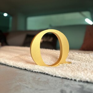 Cursive Letters for Wall Decor, Large Wooden Letters Above Bed Initial ...