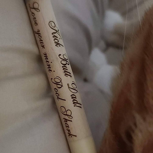 Two Piece Red and Blue Details With Wrap Pool Cue Stick With Custom ...