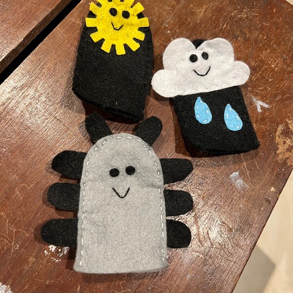 Dear Zoo Inspired Finger Puppets, Felt Finger Puppets, Story Telling ...