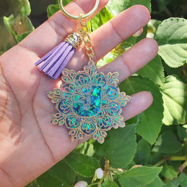 Funky Alphabet Mold for Making Resin Keychains | Letter Silicone Molds ...