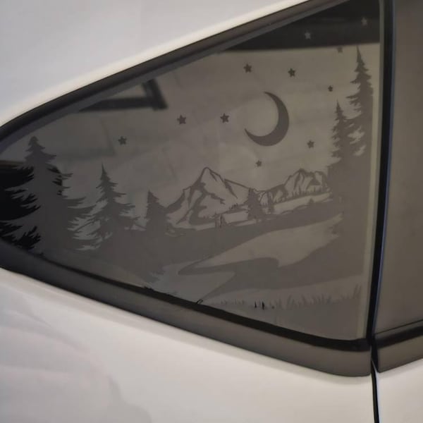 Compass Adventure Side Body Vinyl Decal, Side Panel Decal, Stripe Decal ...