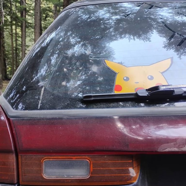 Jollibee Middle Finger Peeking Peek Peekabo Peekers Bumper Window Vinyl ...