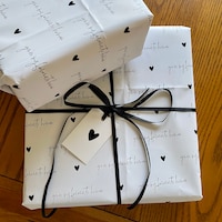 You're My Favourite Human Wrapping Paper and Gift Tag, Valentine's Gift ...