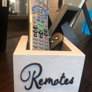 Remote Holder / Gifts for Dad / Remote Control Holder / - Etsy