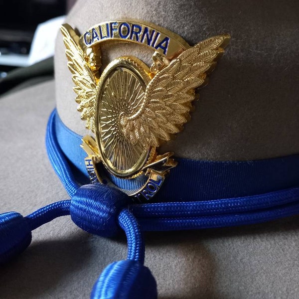 California Highway Patrol Cap Piece CHP - Etsy