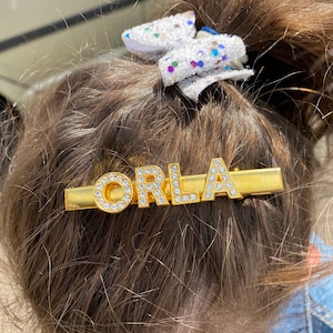 Gold Custom Hair Clips Personalised Hair Clips Bobby Pin - Etsy
