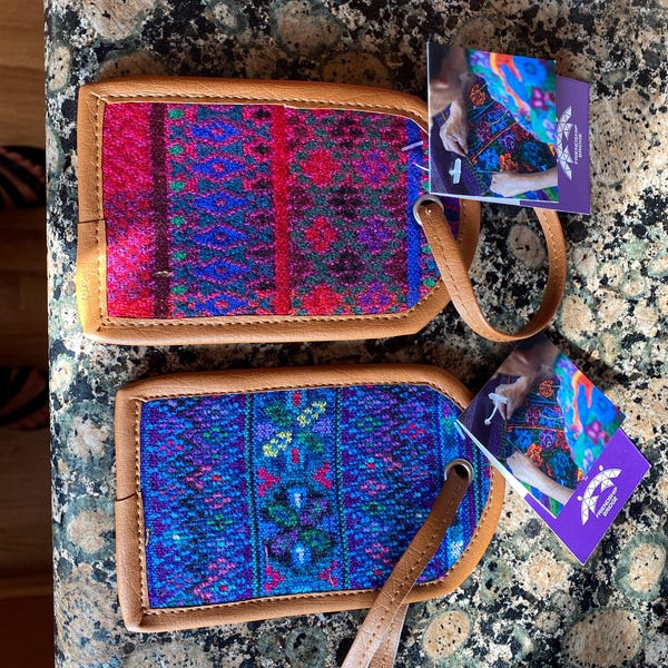 Tarjetas De Nota Hechas a Mano Con Textiles De Guatemala Nota ...