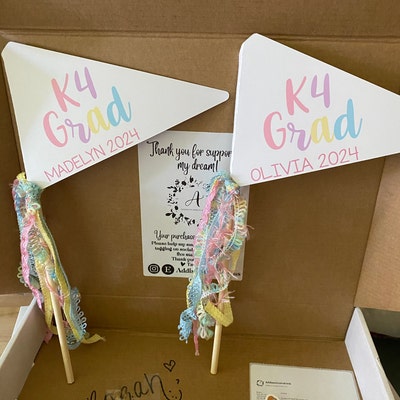 Pre-k Grad Pennant Flag Pre-k Graduation Pennant Flag Pre-k Graduation ...