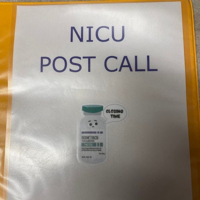 NICU Vinyl Sticker TPN and Lipids Parenteral Nicu Sticker - Etsy