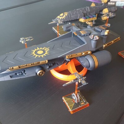 Krayt Dragon Pirate Carrier redesigned not Painted - Etsy