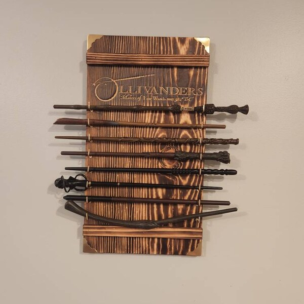 Wand Display Rack for Wizards and Witches - Etsy