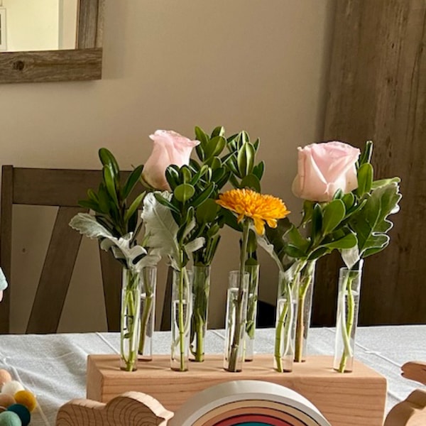 Wooden Decorative Bloom Block for Flower Displays - Etsy