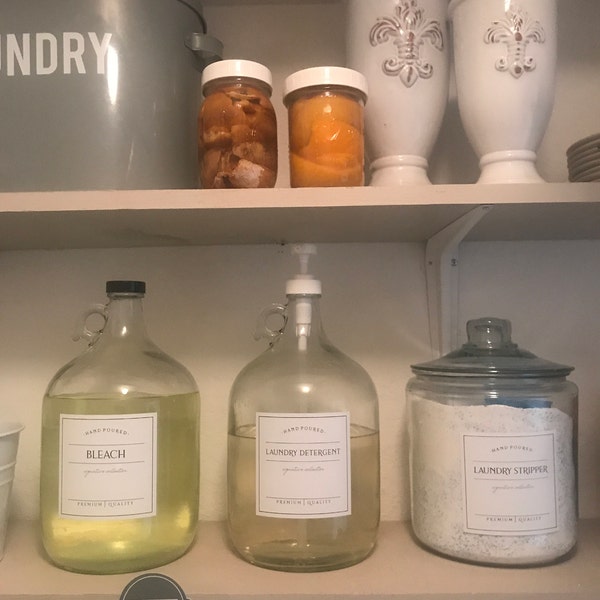 4 Inch Custom Labels - Design Your Own Label - Waterproof Vinyl Labels ...