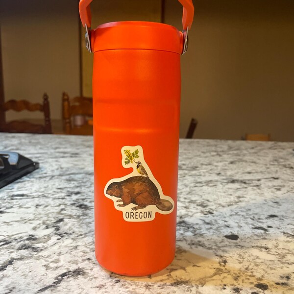 Alaska Sticker, Alaskan Moose, State Sticker, Water Bottle Sticker ...