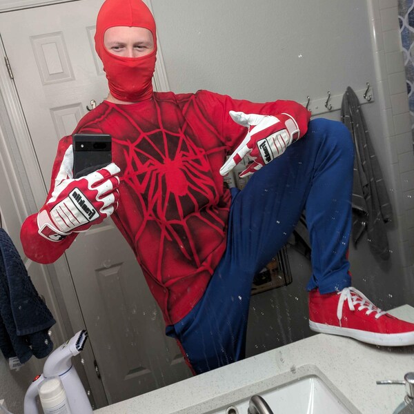 The Human Spider Shirt - Sam Raimi (spider Man 2002 Movie) Tobey ...