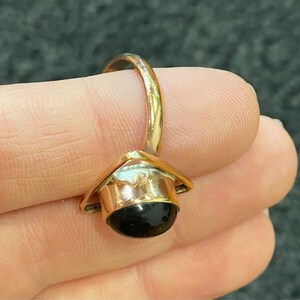 Natural Dark Red Raw Ruby Gemstone 925 Sterling Silver Ring / - Etsy