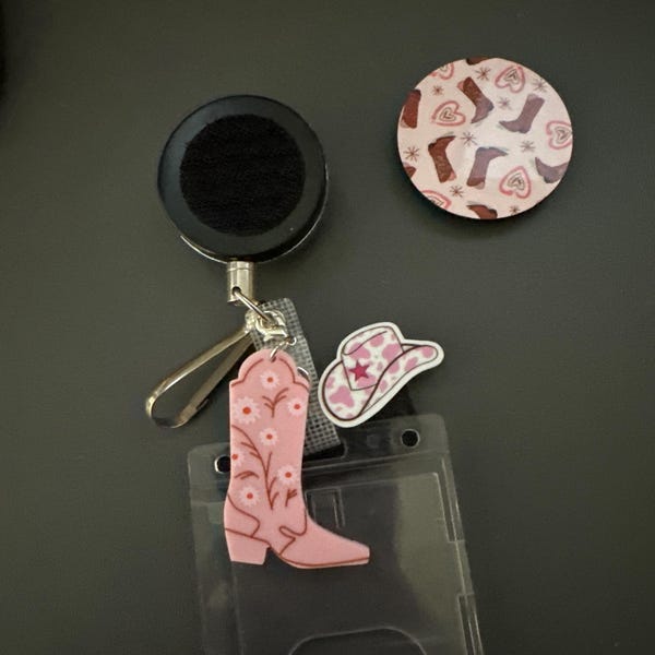 Badge Topper / CHARM COLLECTION PROUNOUNS Charm Only - Etsy