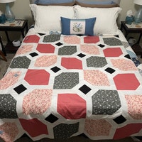 Digital PDF Pattern: Simply Done Quilt Pattern 5 Sizes-layer - Etsy Canada