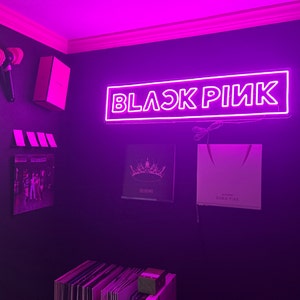 BTS Logo Neon Sign Merch Korean Kawaii Decor Bedroom Decor - Etsy Canada