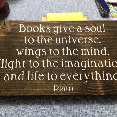 Shhh....i'm Reading Wood Sign Library Decor Gift for - Etsy