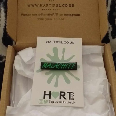 Personalised Design Your Rectangle Enamel Pin Customised Pin Badge ...