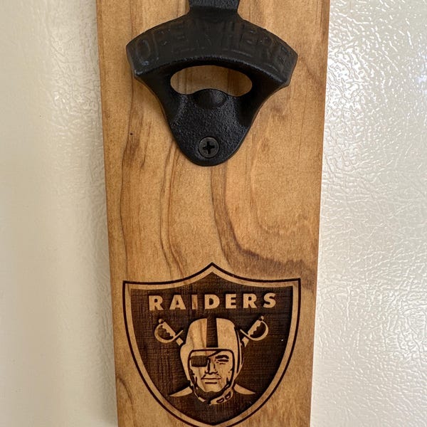 Personalized Magnetic Bottle Opener: Wall Mount Cap Catcher, Bar ...